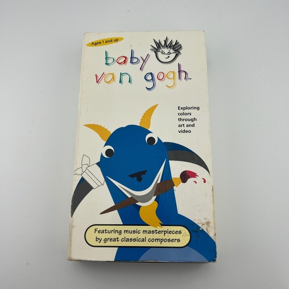Media | Baby Einstein Baby Van Gogh Vhs 200 Colors Art Learning Video ...